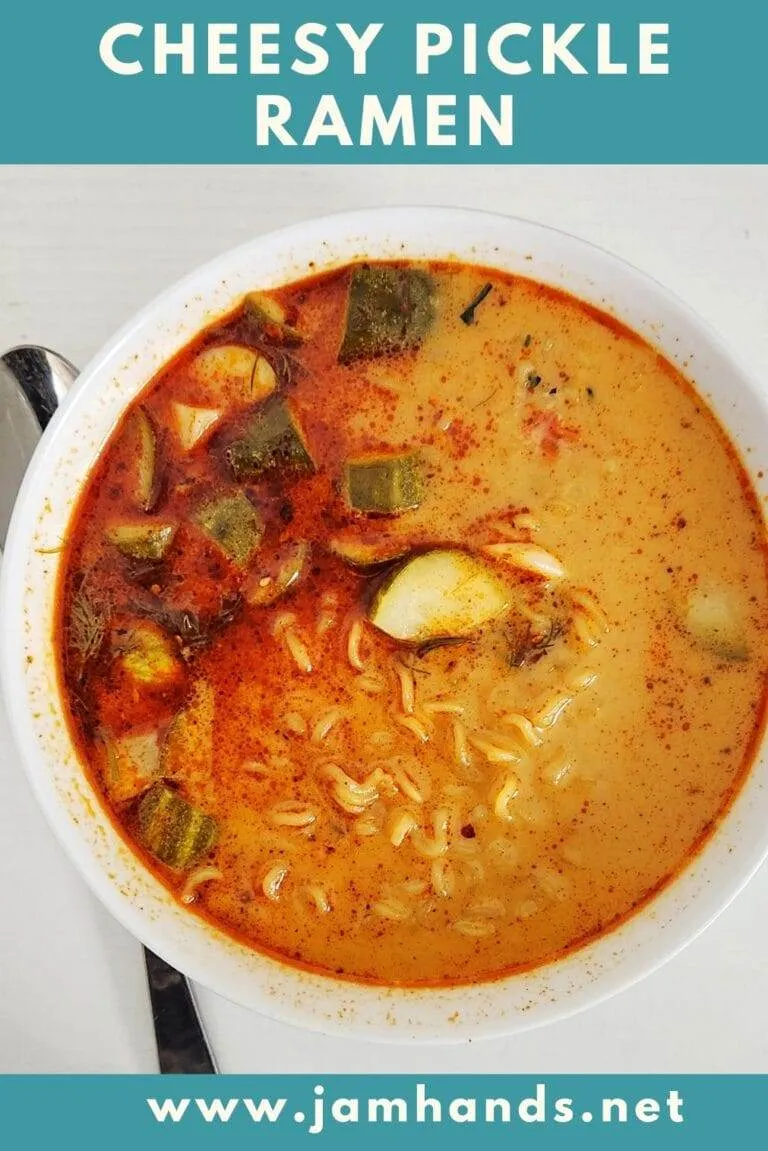 Cheesy Pickle Ramen: A Unique and Flavorful Twist - Jam Hands